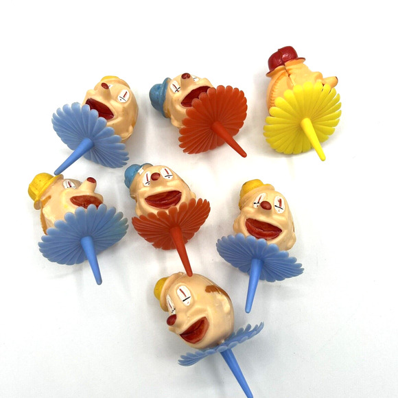 Wilton | Party Supplies | Lot Of 7 Vintage Wilton Clown Head Cake ...